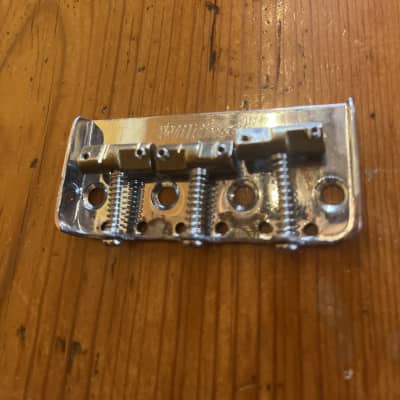 Wilkinson Chopped Cutaway Half Tele Bridge for Bigsby - | Reverb