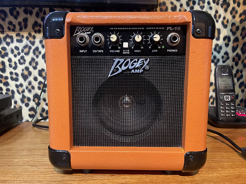 Bogey Pl10 - Orange Vinyl practice amp small 10w | Reverb