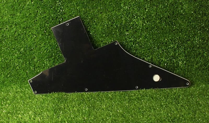Explorer Pickguard Replacement For Gibson - Black 3 Ply | Reverb
