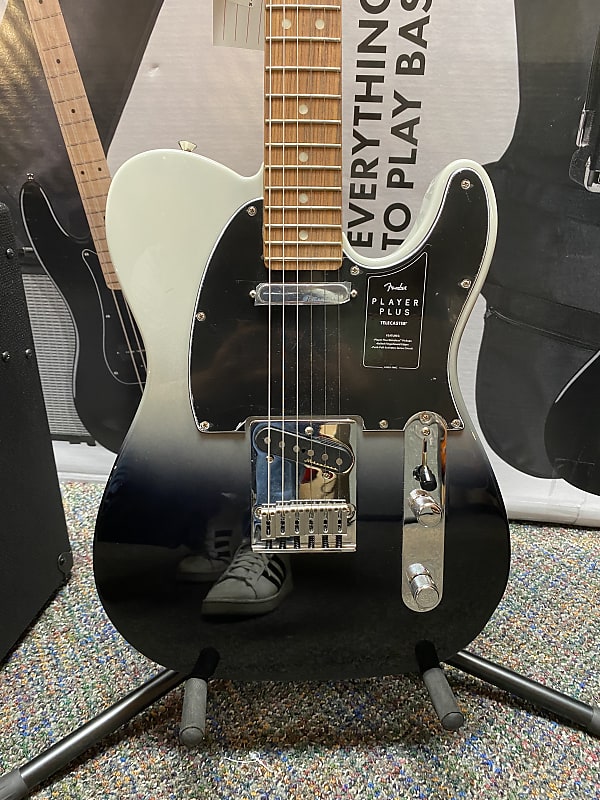 Fender Player Plus Tele Silver Smoke | Reverb