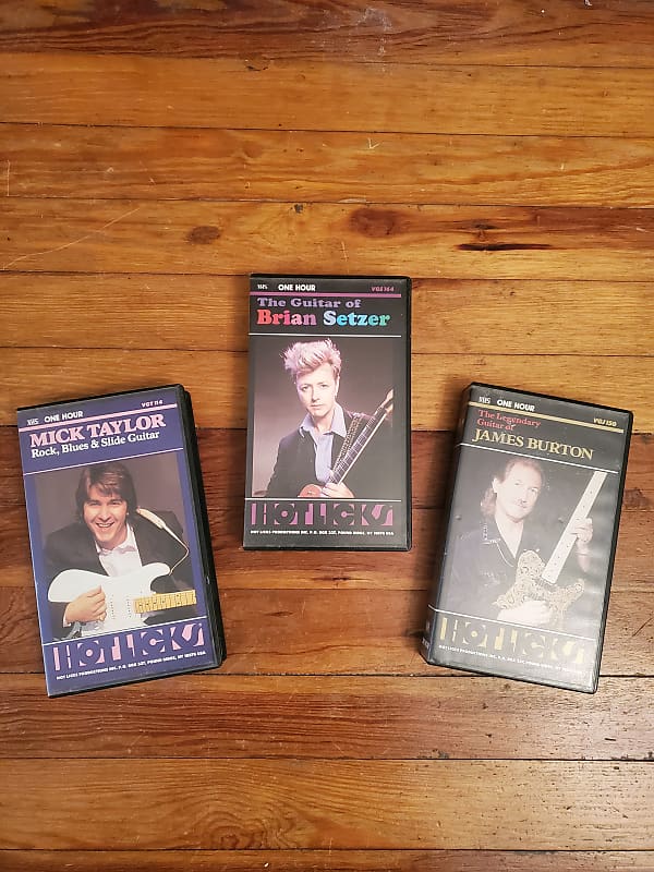 HOT LICKS PRODUCTIONS INC VHS Video Teaching Tapes | Reverb