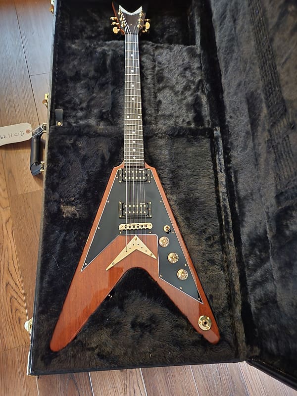 Dean USA Custom Shop V Pickguard 2020 Natural | Reverb