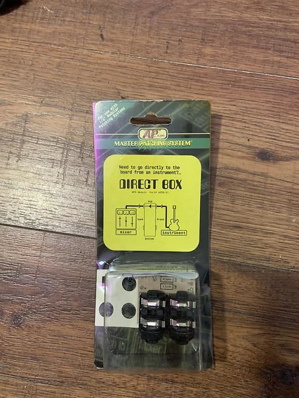 Ap audio master patching system direct box | Reverb