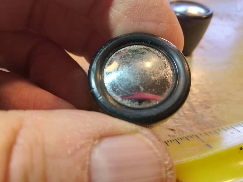 Unbranded Knobs 1980s. Silver | Reverb