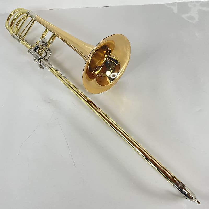 Used Getzen 1062FDR Eterna Bb/F/D Bass Trombone (SN: 2284) | Reverb