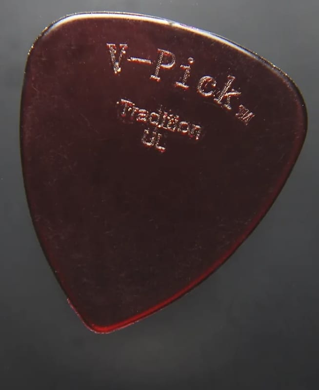 Tradition Ultra Lite Ruby Red V Pick | Reverb Canada