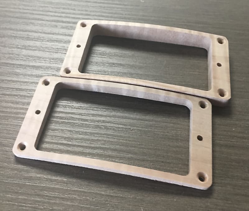 Guilford 4A Flame Maple Pickup Ring Set - fits Gibson Les | Reverb