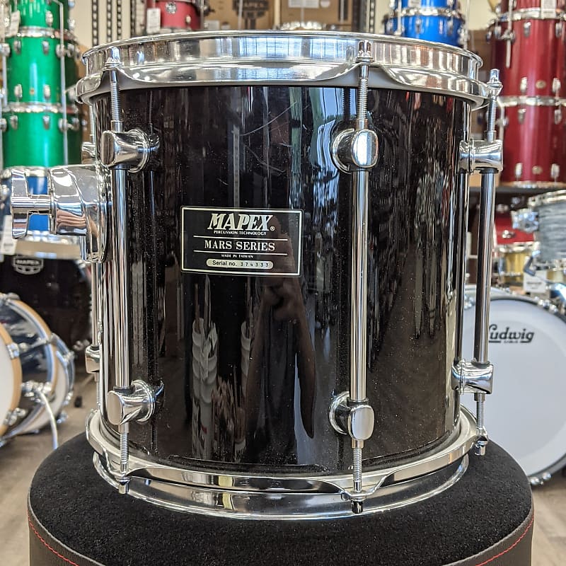 Used Mapex Mars Series 10x10" Tom (Black Wrap) | Reverb