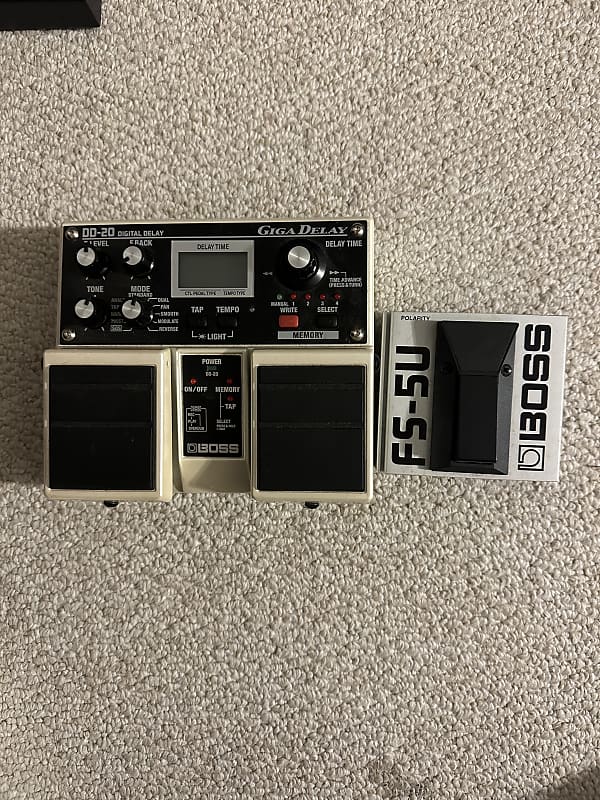 Boss Giga Delay With Tap Tempo Footswitch | Reverb