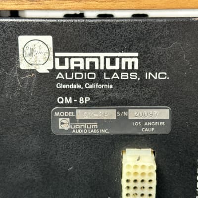 Vintage Quantum Audio Labs QM-8P Mixing Console | Reverb