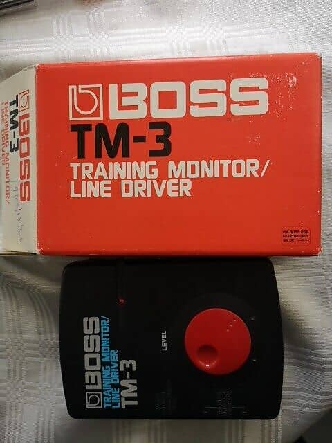 Boss Tm-3 Training Monitor / Line Drive Boxed | Reverb