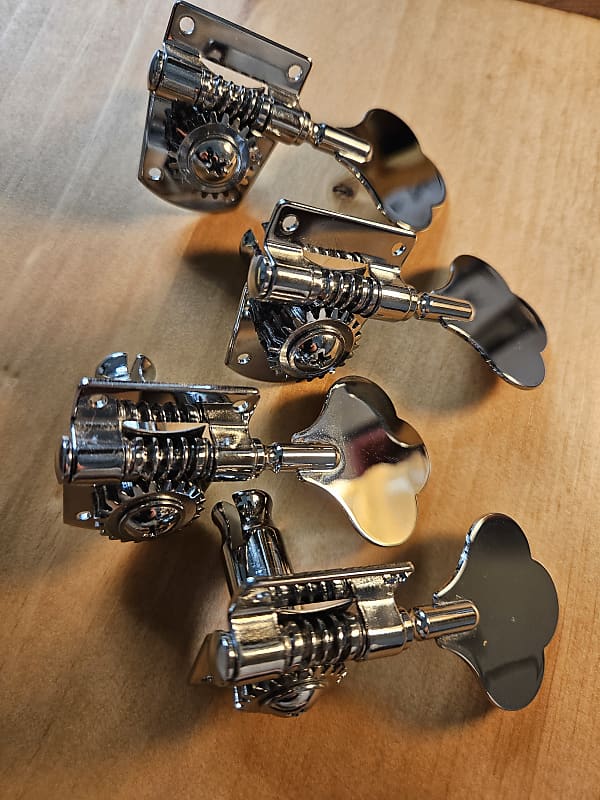 Fender Bass Tuners Chrome | Reverb