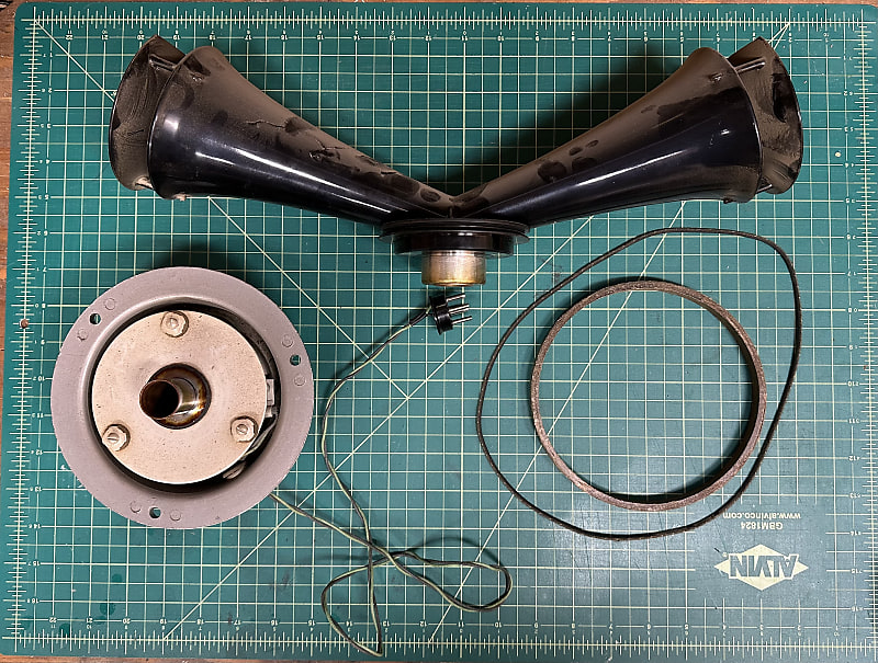 Hammond Leslie Model 45 Rotary Horn & Driver parts Lot | Reverb