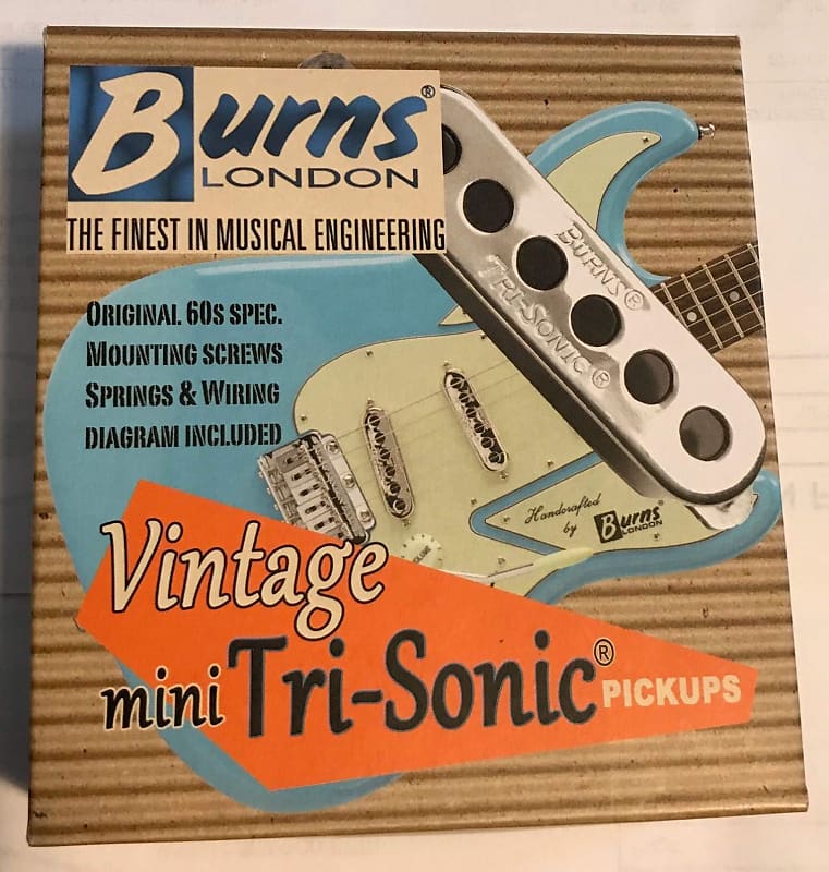 Burns London Mini Tri-Sonic Queen Brian May Pickup Set | Reverb