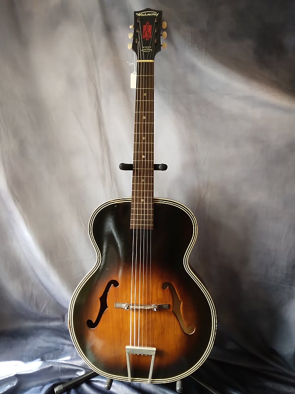 Harmony H623 Archtop Acoustic Guitar 1960s Made in the USA | Reverb