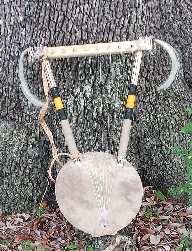 East African-style bowl lyre | Reverb