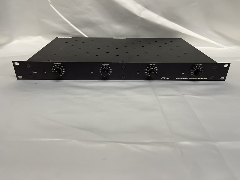 GML 8304 4-Channel Microphone Preamp with 8355 Power Supply | Reverb
