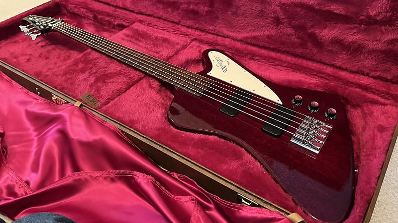 Gibson Thunderbird Studio V 2006 - Cherry Red | Reverb