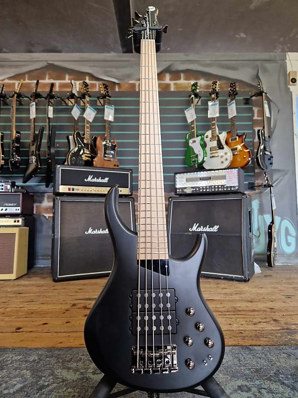 MTD Kingston Super-5 Matte Black 2022 5-String | Reverb Canada