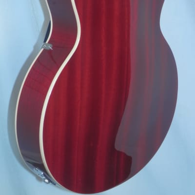 Vox Giulietta VGA-3PS-TR Trans Red Archtop Cutaway Acoustic | Reverb