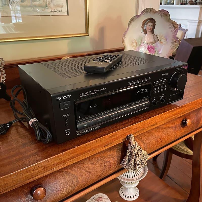 Sony STR-D565 Digital Receiver w/ Phono Section and Remote | Reverb