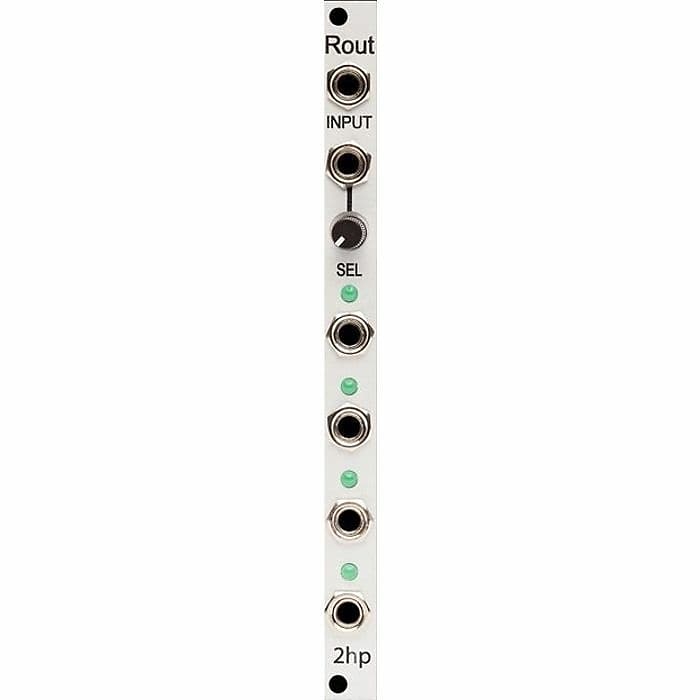 2hp ROUT Eurorack Switch Module (Silver) | Reverb