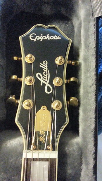 Epiphone Lucille Varitone Black | Reverb