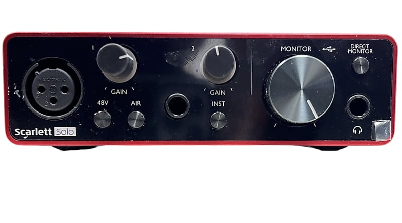 Focusrite Interface Scarlet Solo | Reverb