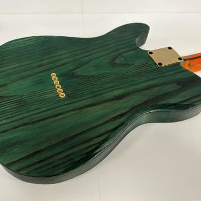 Handmade Hot rodded “super-tele” telecaster style guitar, | Reverb