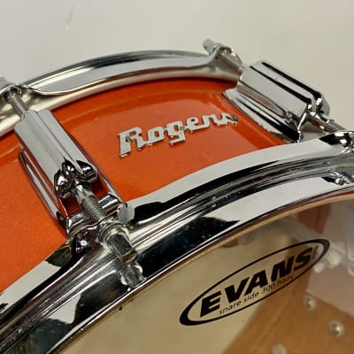 Rogers Dyna-Sonic 5x14" Wood Snare Drum with Beavertail Lugs | Reverb