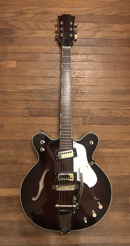 Vintage 1960s Silvertone 319-14759 Semi-hollow Body | Reverb Finland