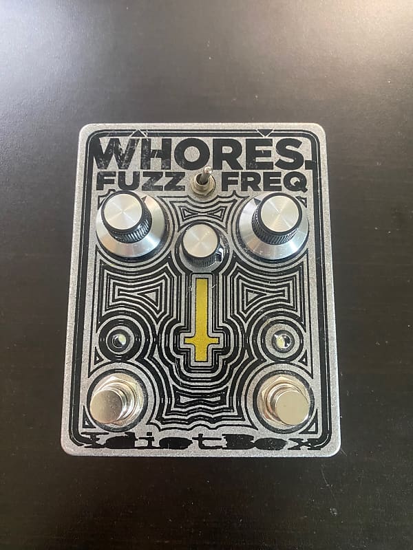 IdiotBox Effects WHORES Fuzz Freq 2016 - Silver | Reverb