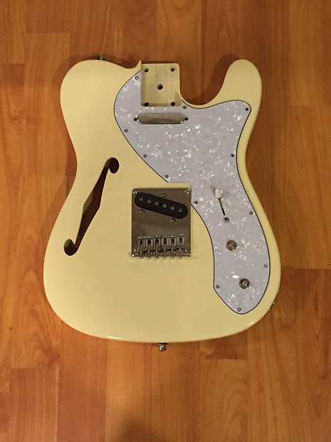 Custom 69 Thinline Telecaster Cream | Reverb