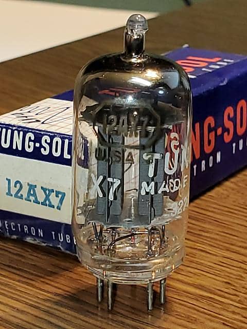 12AX7 Tung-Sol NOS/NIB MaxiPreamp2/TV7 tested ( 1 ) tube lot | Reverb