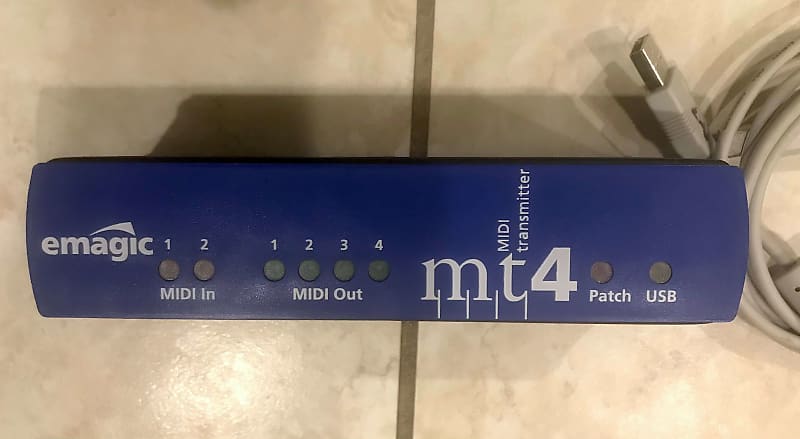 EMagic MT4 MIDI Interface | Reverb