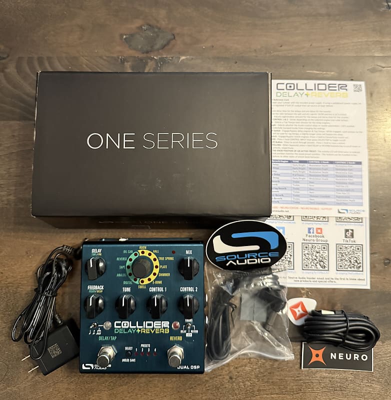 Source Audio Collider Stereo Delay and Reverb Pedal | Reverb