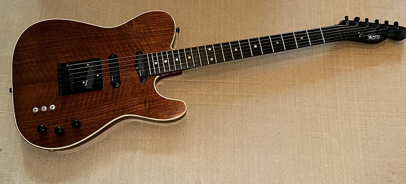 Modulus Model T (Bound top Telecaster style) 1990's - Natural | Reverb