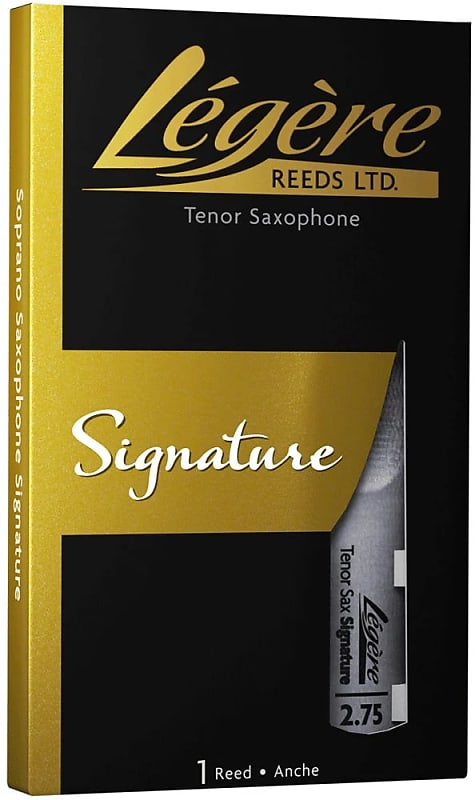 Legere Signature Cut Tenor Sax Reed - 2.75 - LGTSG275 | Reverb