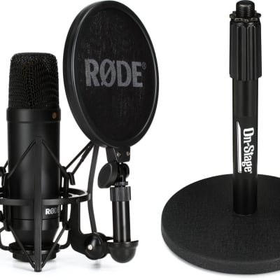 Rode NT1 Kit Condenser Microphone with SM6 Shock Mount and | Reverb