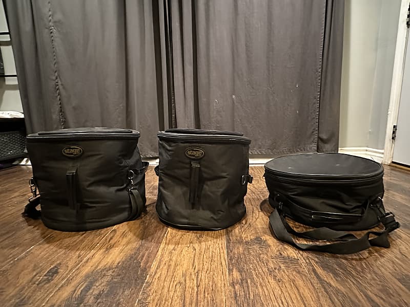 Stage One Set of 3 Drum soft cases | Reverb