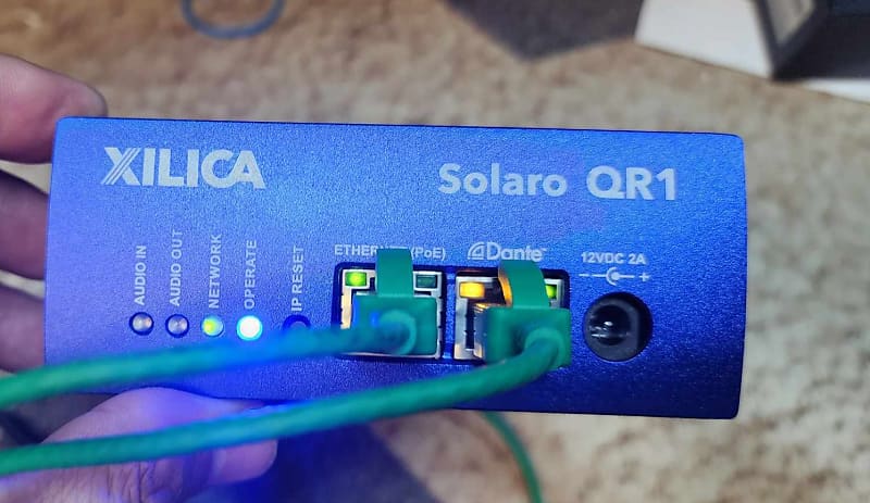 XILICA QR1 dante and custom FIR technology | Reverb UK