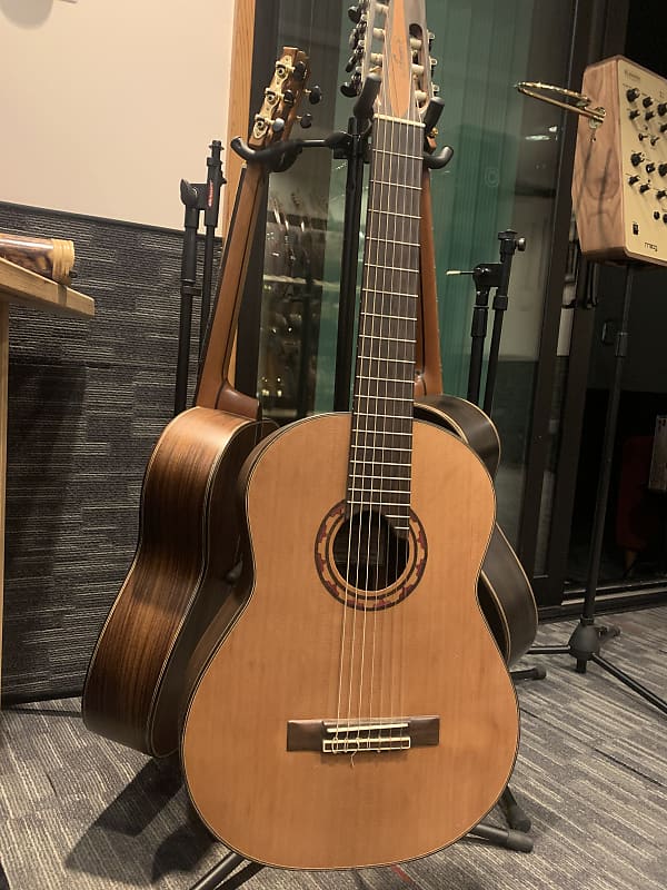 Unique Nylon 7 String Guitar | Reverb