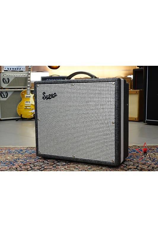 SUPRO 1695T - Black Magick - 25w 1x12 + Tremolo Footswitch | Reverb