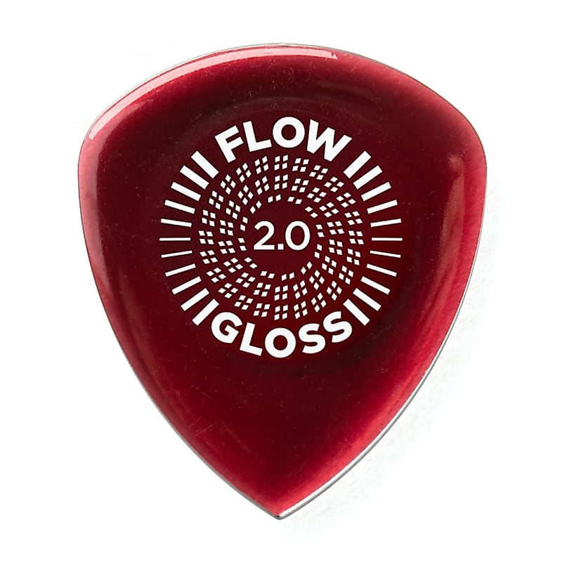 Dunlop Flow Gloss 2mm 3-Pack Picks | Reverb