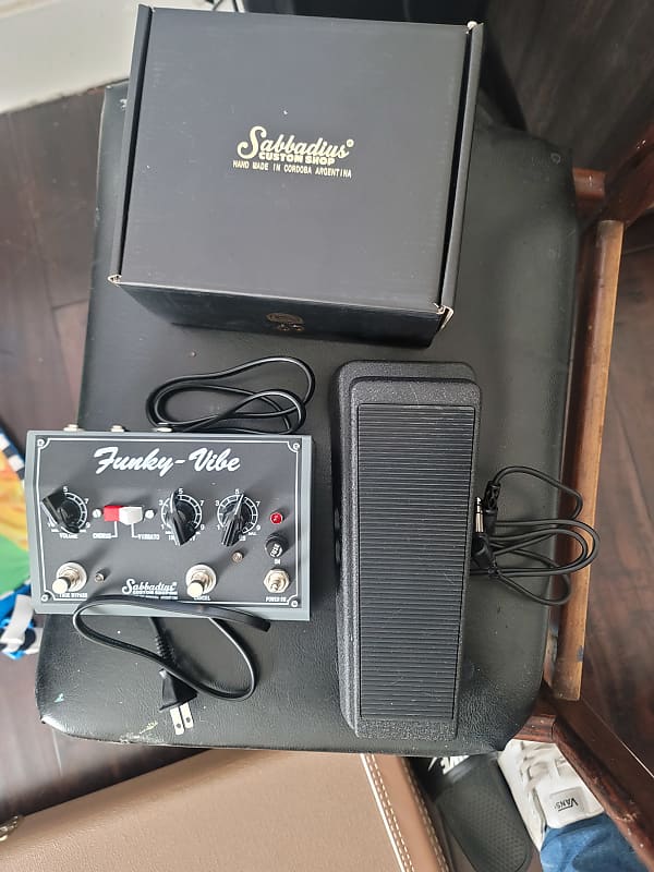 Sabbadius Funky vibe 69 with foot pedal 2022 - Black | Reverb