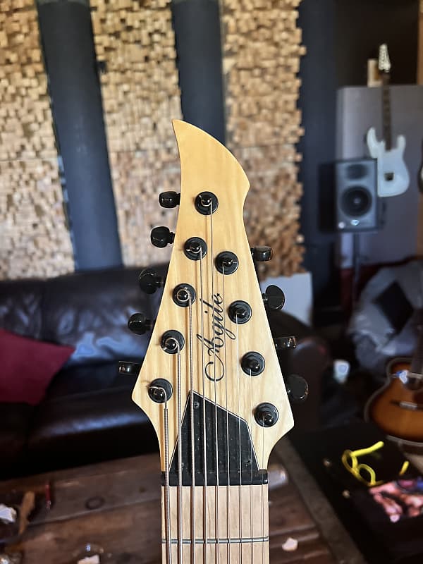 Agile 9 string 2010s - natural finish | Reverb UK