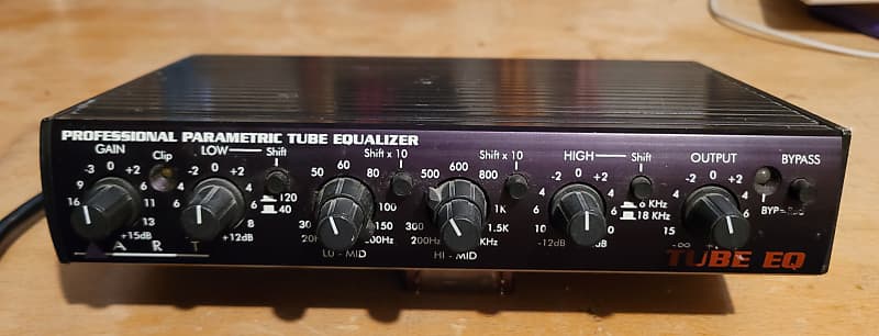 Valve Tube Parametric Eq Equalizer Filter For Music Audio | Reverb UK