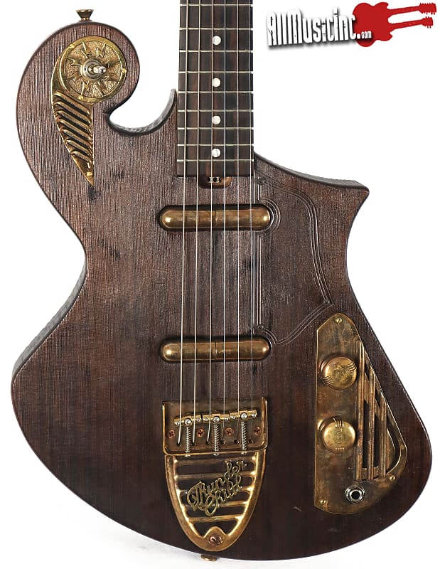 Tone Revival Israel Thunder Child Red Cedar Electric Guitar | Reverb