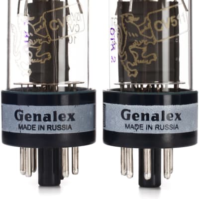 Genalex Gold Lion 6V6GT Power Tubes - Matched Duet Bundle | Reverb