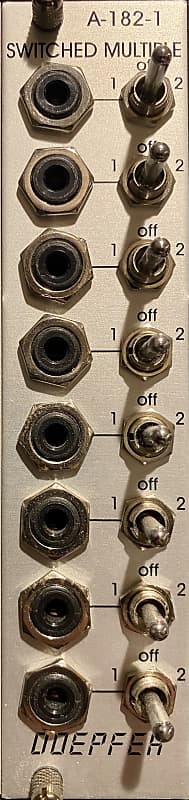 Doepfer A-182-1 Switched Multiple | Reverb